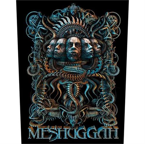 Meshuggah Sew On Canvas Back Patch Five Faces – Rock Band Patches
