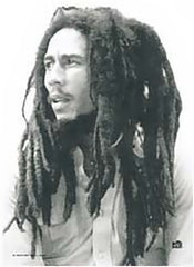 dangling bob marley dreadlocks