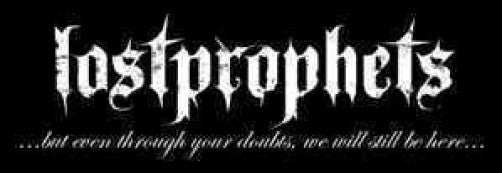 Lost Prophets Vinyl Sticker Letters Logo Quote – Rock Band Patches