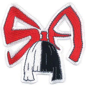 Sia Iron-On Patch Red Letters Hair Logo – Rock Band Patches